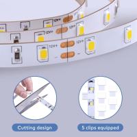 China 12V 6500K Flexible LED Strip Lights,600 Units LEDs,LED Strips,Waterproof,12 Volt LED Light Strips for sale