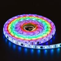 China WS2811 IC=RGB IC Addressable Dream Color LED Strip 60LEDs/m IP65 Splash Proof white PCB Flexible DC12V Chasing Effect for sale