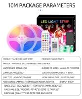 China RGB Smart IC COB LED Strip Light Addressable 16.4ft/5m 24V Color Flowing Strip Light Multicolor Flexible Tape Light Kit for sale