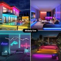 China Neon Rope Lights, 16.4ft RGB Flexible Multi Color Rope Lights with Music Sync, Bluetooth APP Control, Neon Light for sale