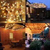 China Globe String bulb Lights Battery Operated, 16.4ft 50 LED Small Ball Fairy Lights with Remote & Timer for sale