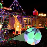 China Globe String Lights Indoor Outdoor 100 Led Fairy Lights 8 Modes Colorful Remote USB String Lights for Bedroom for sale