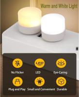 China USB Night Light LED Mini Light Bulb Plug in Night Light Small Night Lights USB Light Bulb for Bedroom, Bathroom, Hallway for sale