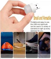 China USB Night Light LED Mini Light Bulb Plug in Night Light Small Night Lights USB Light Bulb for Bedroom, Bathroom, Hallway for sale