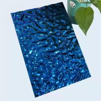 China ASTM AISI Water Ripple Stainless Steel Sheet 0.15-80mm Thickness 304 316 Mirror Finish Decorative for sale