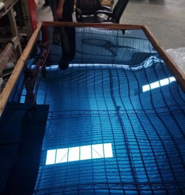 China 304 Stainless Steel Decorative Sheet 0.8mm Thickness 1219x2438mm Water Ripple Stamped PVD Color for sale