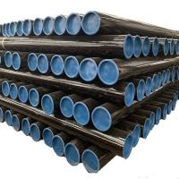 China API 5CT J55 N80 Seamless Casing Pipe 114.3-339.7mm OD with Black Paint for Oilfield Gas Applications for sale