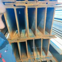 China ASTM A588 Structural Steel H Beam 80-600mm Depth Range with 50 ksi Yield Strength for Outdoor Construction for sale