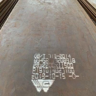 China Carbon Steel Boiler Plate 6-200mm Thickness 3000-18000mm Length for Pressure Vessels for sale