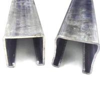 China Moq 1 Ton High Precision Rectangular Steel Profile Galvanized Surface Treatment for sale