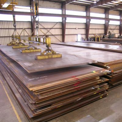 China Painted Shipbuilding Steel Plate 6mm-200mm Thickness 1500mm-4000mm Width for sale