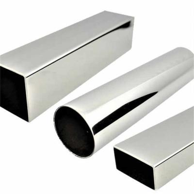 China Polished Seamless Stainless Steel Square Tube Pipe 304 316 Heavy Duty 10-2000mm OD for sale