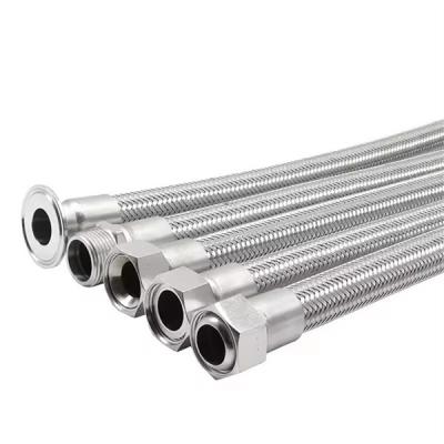 China Flexible Corrugated Stainless Steel Tubing ASTM A213 304 316 OD 1-150mm for sale