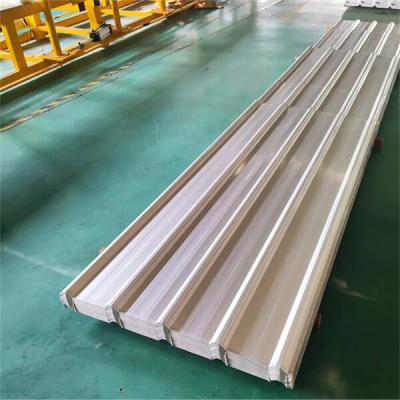 China SPCC Corrugated Galvanized Steel Roofing Sheet 0.2-4mm Thickness Zinc Coating 30-275g/m2 for sale