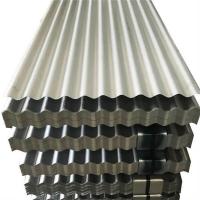 China 8 Ft DX53D Galvanized Steel Corrugated Roof Panel 0.2-4mm Thickness Zinc Roofing Sheet for sale