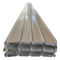 China 750mm Width 10 Ft Corrugated Galvanized Steel 31 Gauge Roof Panel for sale