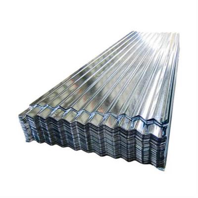 China Galvanised Corrugated Roofing Sheets 0.7mm 10 Ft GI Panel for Construction for sale
