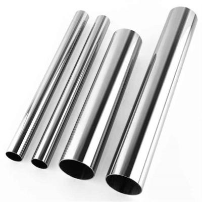 China 2 Inch Schedule 80 Stainless Steel Round Pipe 304 Polished Tube Cut to Length for sale