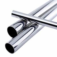 China Polished Stainless Steel Round Square Rectangular Pipe Tube 6-2500mm OD 0.3-150mm Thickness for sale
