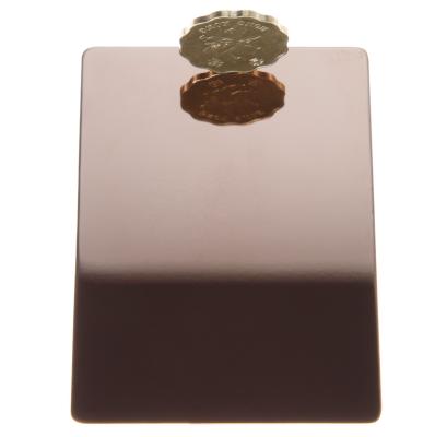 China Mirror Black SS304/316 Colored Stainless Steel Sheets 0.2-3mm Thick 1500mm Width Water Ripple Surface for sale