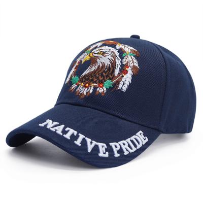 China JOINT Letter Baseball Cap Mens Dad Hat Animal Caps Eagle Trucker Hat Outdoor Sports Hat Embroidery For Men Bone USA for sale
