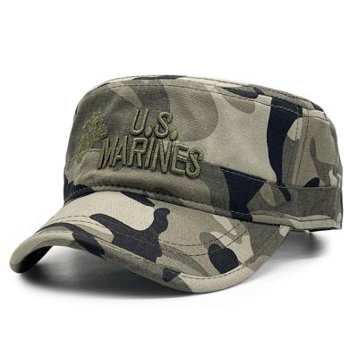 China New Embroidery Trucker Hats Gorras Hats Flat Hats US Army Baseball Cap Military Warriors COMMON Camouflage Custom Hat for sale