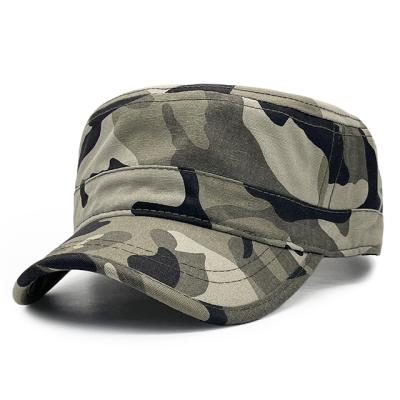 China JOINT Army Men's Camouflage Baseball Cap Custom Hat Embroidery Warriors Navy Camouflage Flat Top Hats Tactical Hats for sale