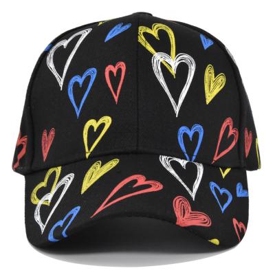 China 2022 COMMON Street Hip Hop Baseball Caps Casual Summer Men's Cotton Printed Sports Hats for sale