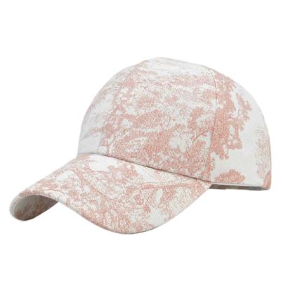 China COMMON Chinese Style Women Casual Men Printing Brim Hats Summer Snapback Spring Sports Gorras Hat for sale