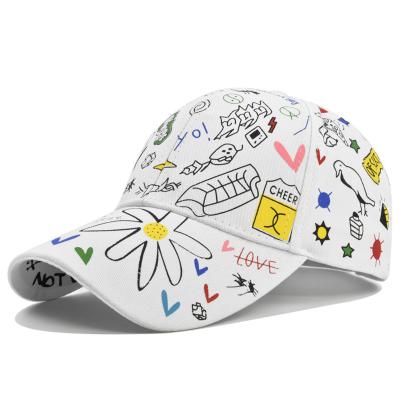 China New JOINT Snapback Hip Hop Printing Graffiti Covers Gorras Logo Female Male Baseball Hats Custom Cap for sale