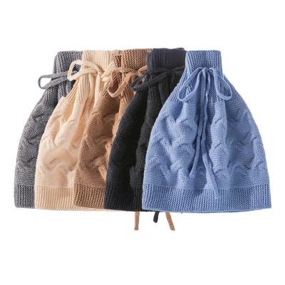 China COMMON Unisex Casual Double Winter Hats O Ring Scarves Winter Hats Skully Warm Skullies Caps For Men Women for sale