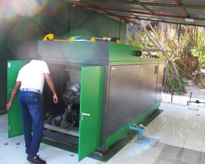 China 300kg Per Day Food Waste Compost Machine Kitchen Recycle Natural Fermentation for sale