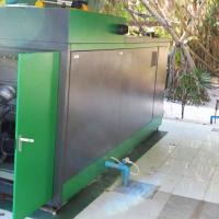 China Stainless Steel Compost Fertilizer Maker Automatic Organic 300Kg Per Day for sale