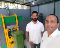 China Organic Waste Composter Kitchen Waste Disposal Machine MXCCJ-Z-300 for sale