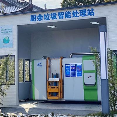 China Deodorant Garbage Disposal Machine 2000kg Organic Waste Grinding for sale
