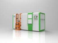 China 2000kg Large Scale Kitchen Waste Composting Machine Compactor Recycling Equipment for sale