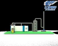 China 3000mm 10T Organic Waste Disposal Machine Kitchen Food Waste Recycling Plant for sale
