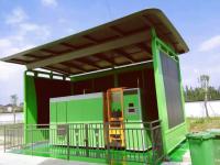 China 2000Kg Stainless Steel Food Waste Recycling Machine Organic  Waste Composting Kitchen for sale
