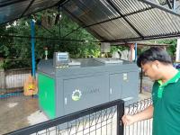 China Canteens 24hr Food Kitchen Waste Composting Machine Organic Waste Converter for sale