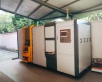 China PLC Automatic Food Waste Recycling Machine 2000kg/Day Solar Powered Compost for sale