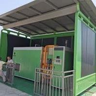 China Restaurant 500kg Food Waste To Fertilizer Machine Kitchen Waste Disposal Unit for sale
