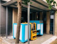 China 304SUS 300Kg Organic Waste Fertilizer Maker Food Waste Grinder Composting For Garbage for sale