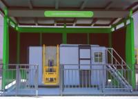 China Restaurant 1000kg Bio Composting Machine Food Scrap Composting Organic Waste Processing for sale