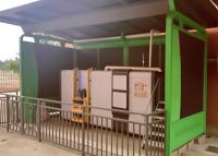 China Restaurant 1000kg Bio Composting Machine Food Scrap Composting Organic Waste Processing for sale