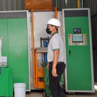 China Hotel Q235 Medical Food Waste Recycling Machine Kitchen Waste Disposal 2000KG for sale