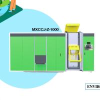 China Restaurant 2000KG Municipal Waste Recycling Plant Urban Organic Waste Composting Machine for sale