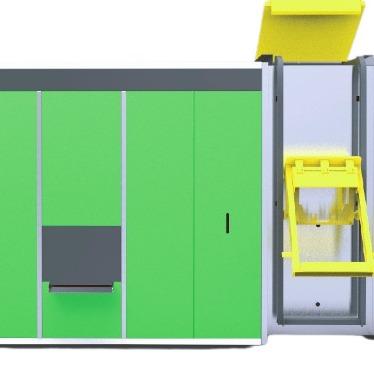 China 7500kg Hotel Waste Into Fertilizer Machine Organic Waste Recycling For Food Garbage for sale