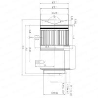 China DC Varifocal  Auto Iris Lens 2.8-12mm CS Mount 1080P 4MP 5MP  AHD IP Camera Lens for sale