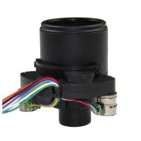China Varifocal  Stepping Motorized Zoom Lens 2.8-12mm  Multi Coating Surface Vandal Proof for sale