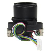 China Varifocal  Stepping Motorized Zoom Lens 2.8-12mm  Multi Coating Surface Vandal Proof for sale